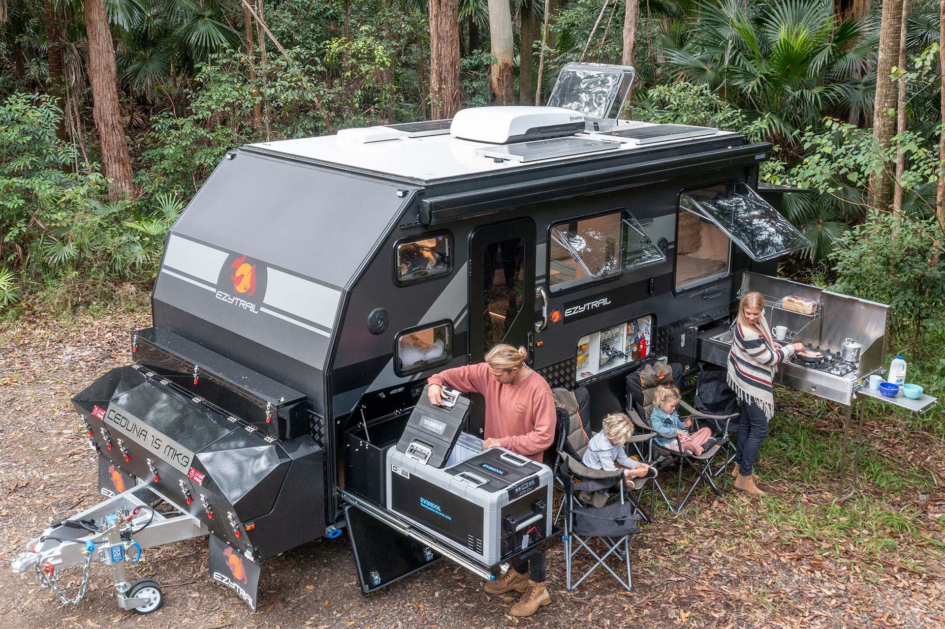 Ceduna 15 MK3 Quad Hard Top Hybrid | Ezytrail Caravans