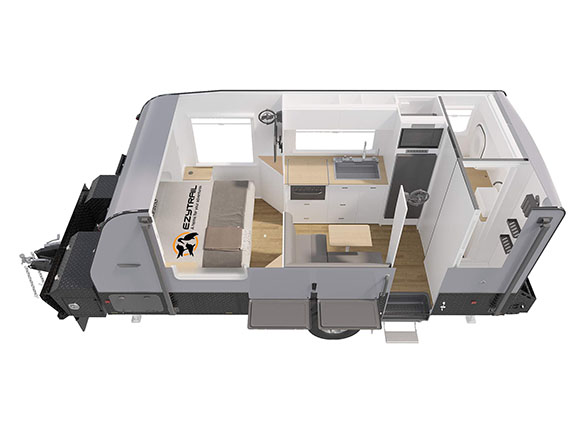 Airlie 16 Off-Road Caravan | Ezytrail Caravans