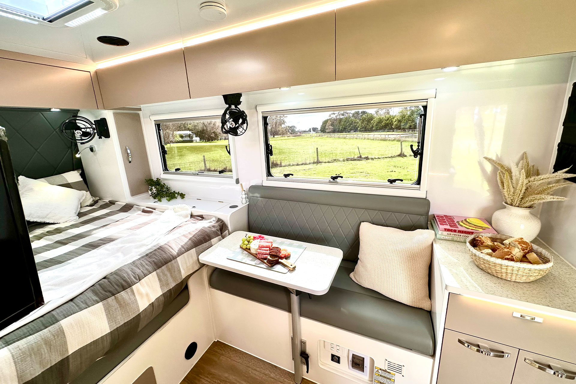 Ceduna 16 MK3 Twin – Off-Grid Camper for 2 with Solar, Aircon & Full ...